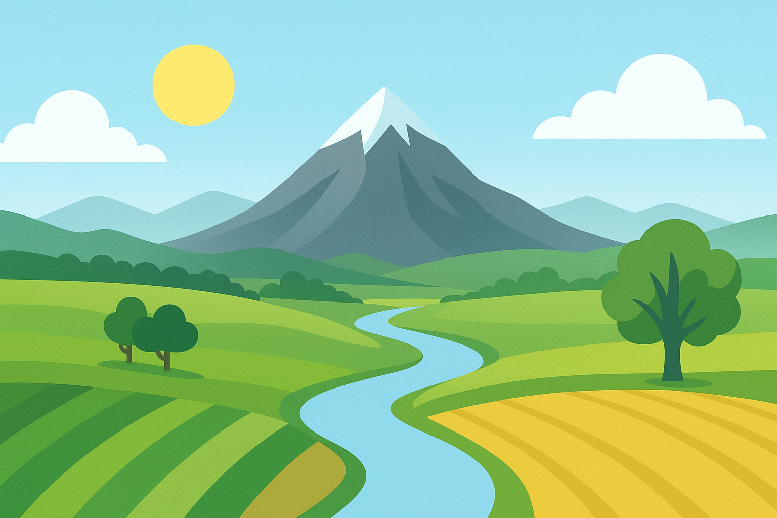 Difference Between Landforms and Landscape